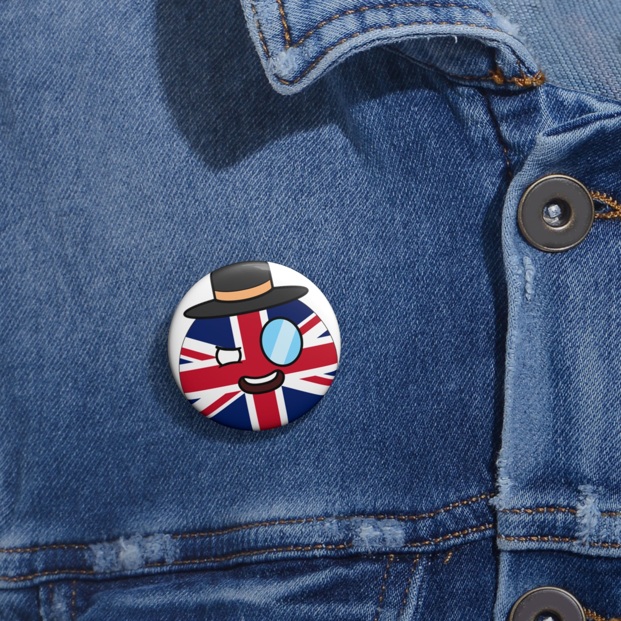 UK Pin Button – MrSpherical Store