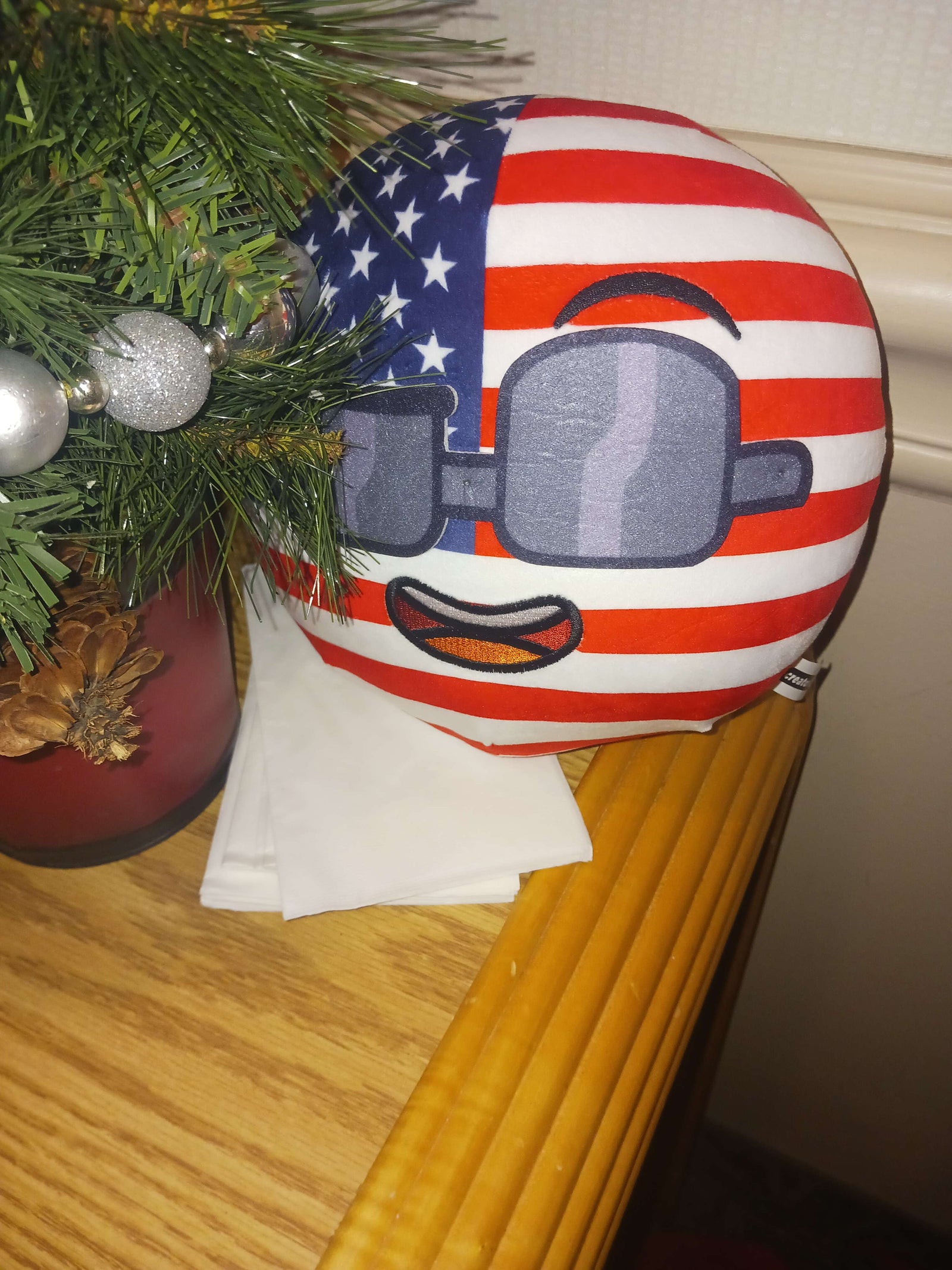 USA Ball Plush – MrSpherical Store